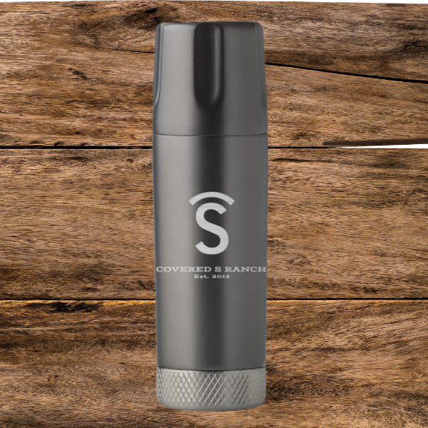 Covered S Ranch Torch 9oz Flask